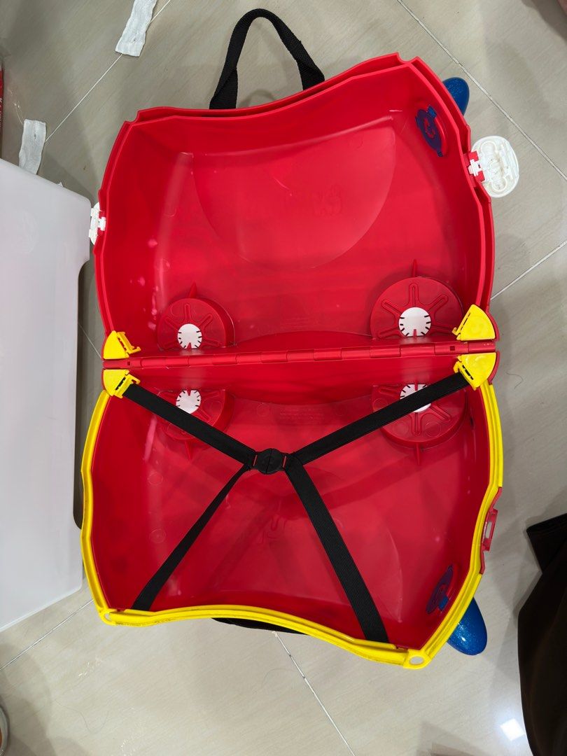 Trunki Fire Engine Ride-On Suitcase, Babies & Kids, Going Out, Other ...
