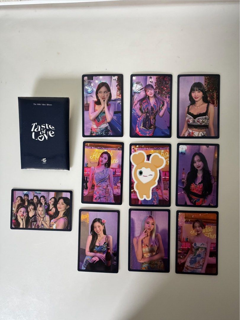 TWICE Album Photocards, Hobbies & Toys, Memorabilia & Collectibles, K ...