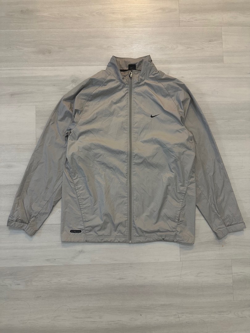 Vintage Y2k Grey Nike Windbreaker Jacket, Men's Fashion, Coats, Jackets ...