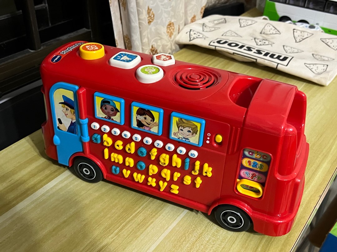 VTech Go! Go! Smart Wheels Alphabet Bus, Hobbies & Toys, Toys & Games ...