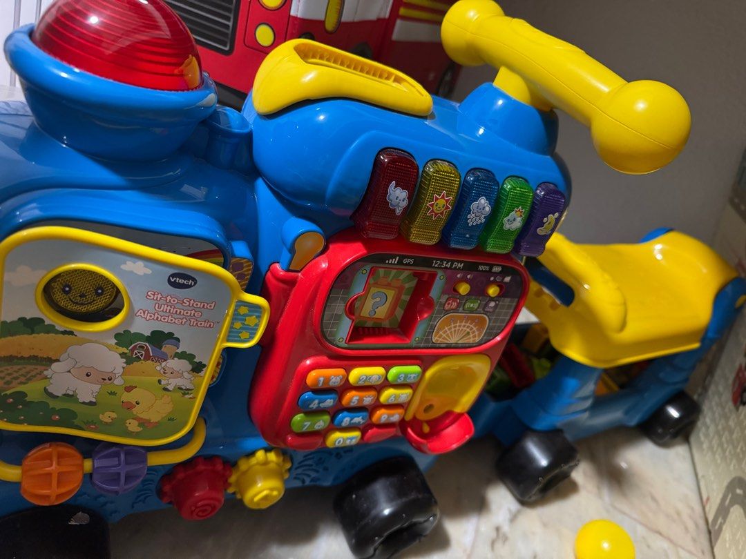 VTech Red Alphabet Train (Age 1 to 3+ Year), Hobbies & Toys, Toys ...