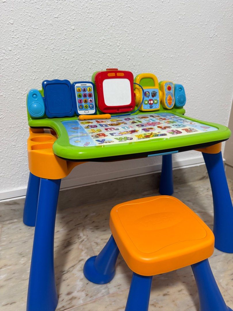 VTech Touch & Learn Activity Desk, Hobbies & Toys, Toys & Games on ...
