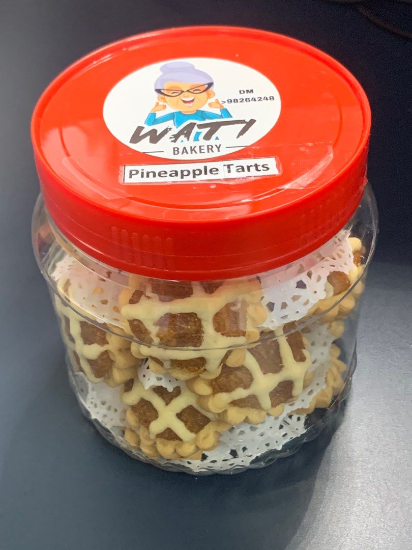 Watt Bakery Pineapple Tarts - Delicious Homemade Goodness!, Food ...