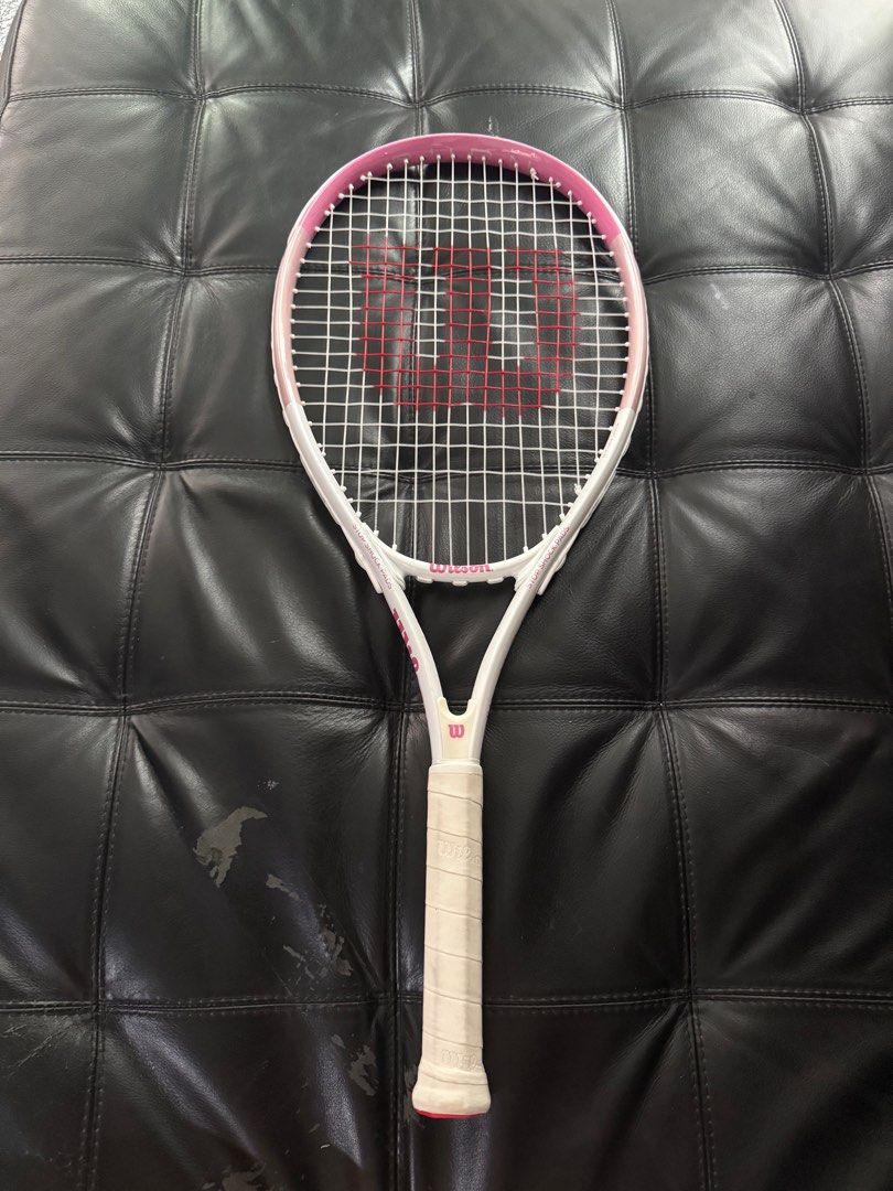 Wilson Blade Feel 100 Tennis Racket, Sports Equipment, Sports & Games ...