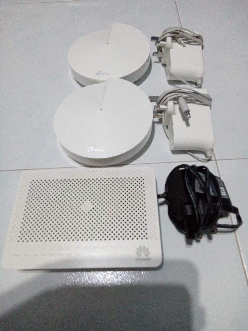 Working condition Huawei OptiXstar HG8140H5 + TP-Link Deco M8 Plus WiFi ...