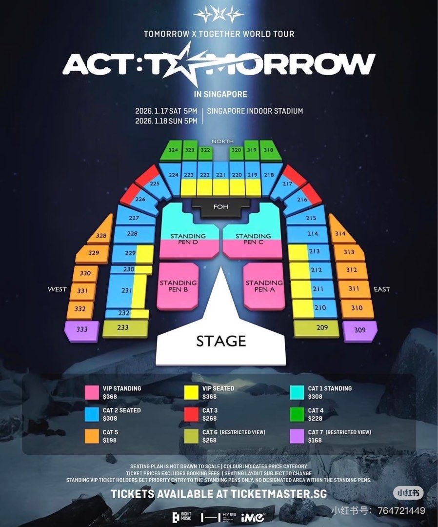 WTB TXT ACT: SWEET MIRAGE in Singapore VIP, Tickets & Vouchers, Event ...
