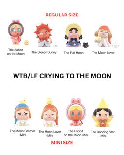 Crying Moon The Sleepy Sunny Blind Box Figure, Hobbies & Toys, Toys ...