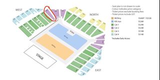 MCR cat 4 Singapore Concert Ticket 10 November 2026, Tickets & Vouchers ...