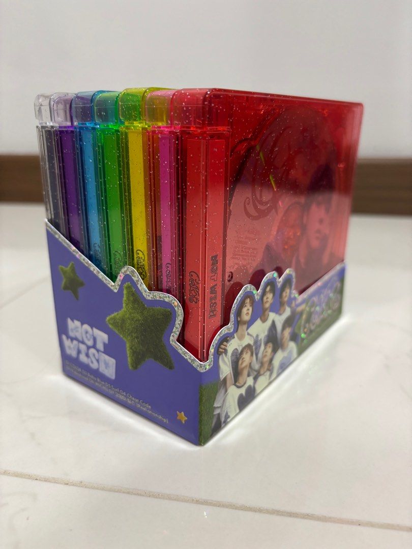 wts nct wish color jewel case jc pc and album, Hobbies & Toys ...