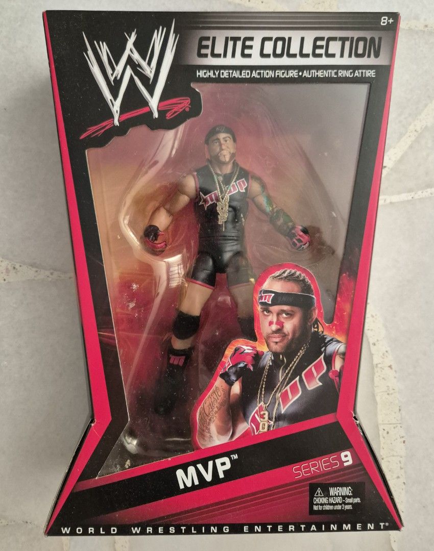 WWE Elite Collection MVP Series 9 Action Figure, Hobbies & Toys, Toys ...