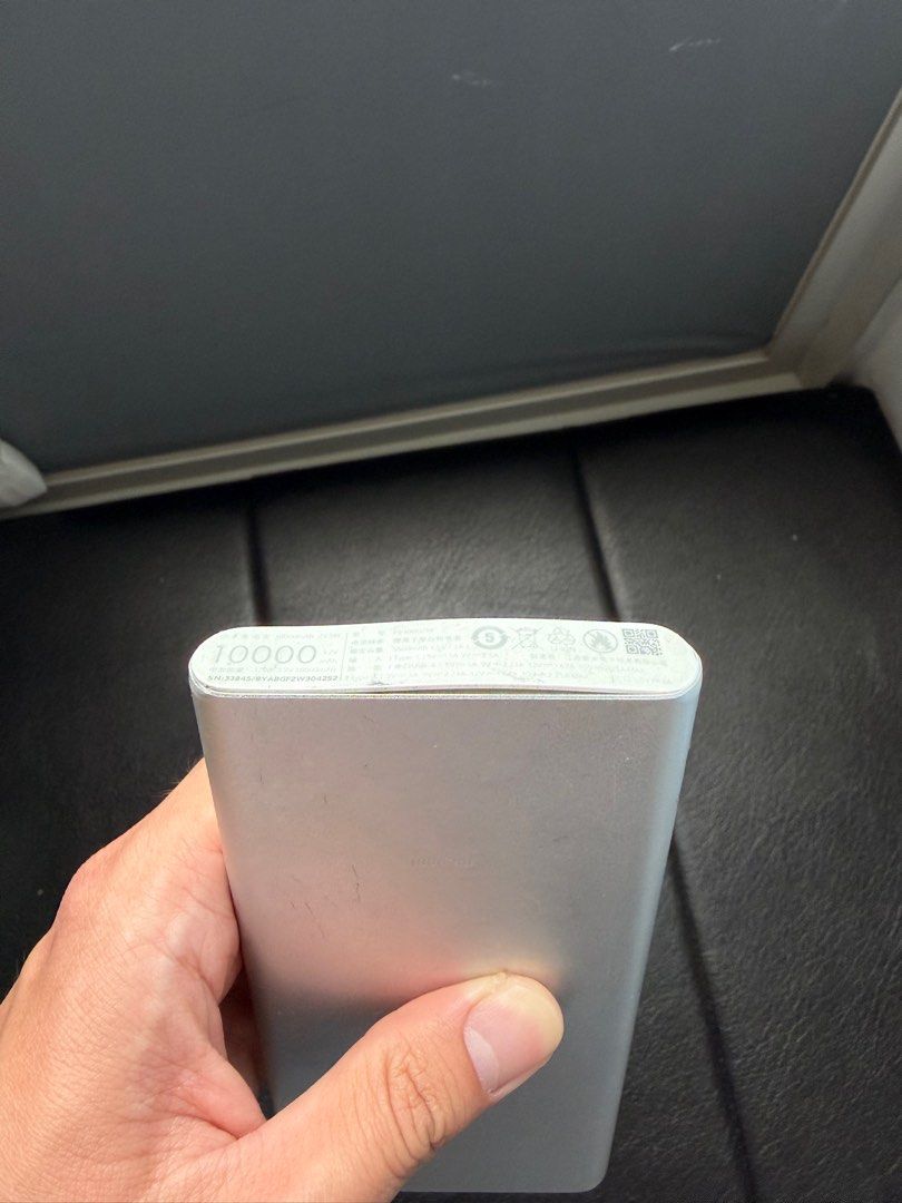 Xiaomi 10000mAh Power Bank - Silver, Mobile Phones & Gadgets, Mobile ...