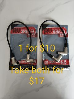 Rock patch cables solderless, Hobbies & Toys, Music & Media, Music ...