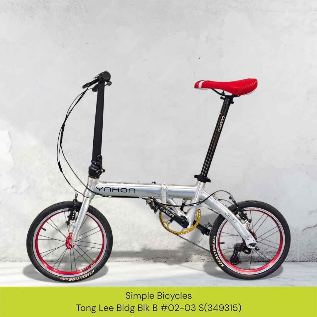 Ynhon Folding Bike, 3 Speed, Sports Equipment, Bicycles & Parts ...
