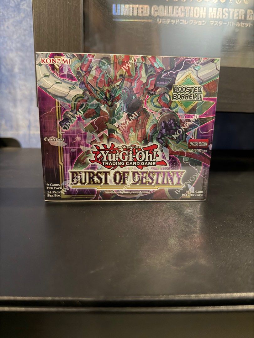 Yu-Gi-Oh! Burst of Destiny English Booster Box, Hobbies & Toys, Toys ...