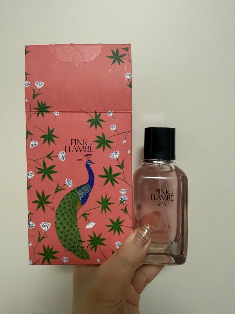 Zara pink flambé perfume, Beauty & Personal Care, Fragrance ...