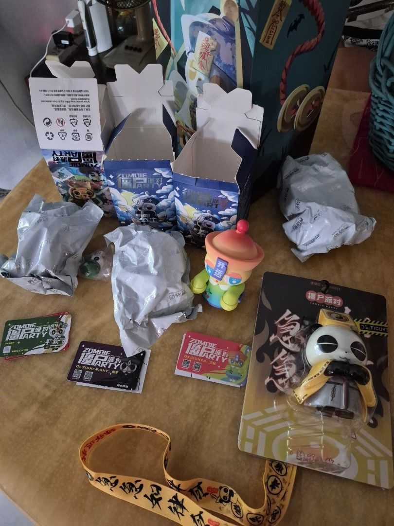 Zombie Party Blind Box Figures, Hobbies & Toys, Toys & Games on Carousell