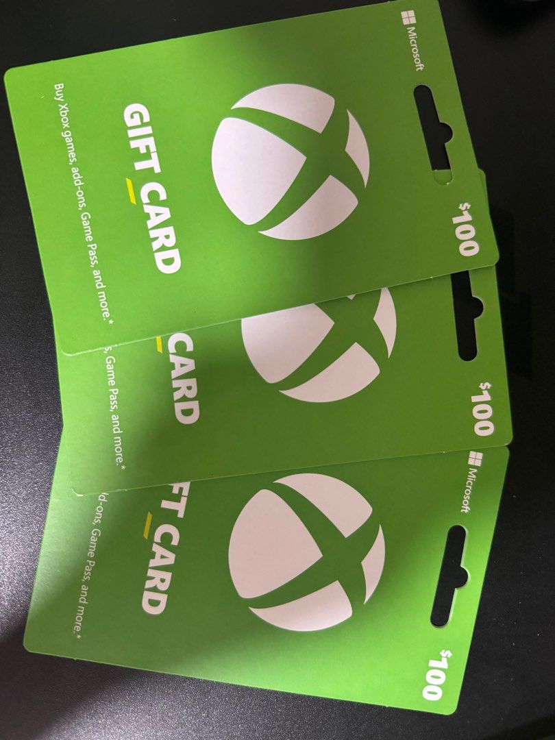 $100 value Xbox Gift Cards, Video Gaming, Gaming Accessories, Game Gift ...