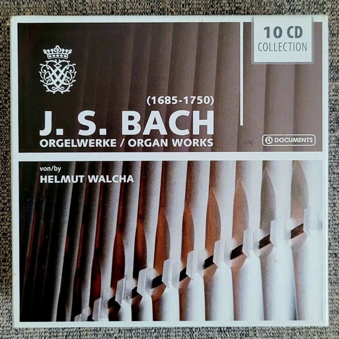 10 CD Collection BOXSET J.S. Bach Orgelwerke / Organ Works, Hobbies ...