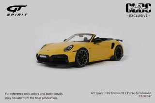 1/18 CLDC Exclusive Ottomobile Toyota Hiace LBWK & Gt Spirit Brabus 911 ...