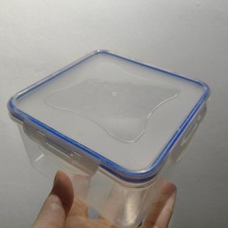 Algo Divided Glass Food Container with Lid, Furniture & Home Living ...