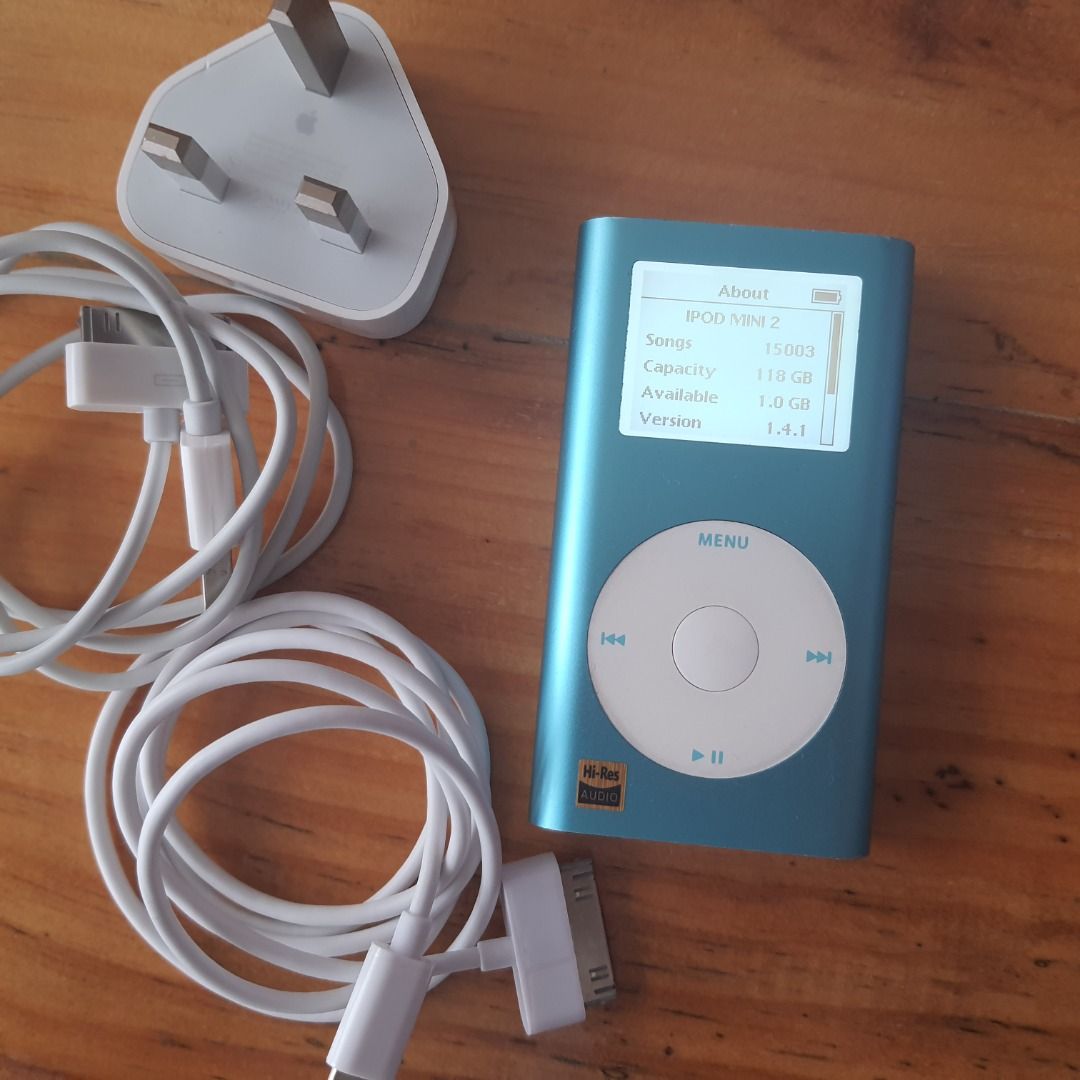 128GB Apple iPod Mini 2nd Gen Classic DAP DAC Sony walkman Moondrop IEM ...
