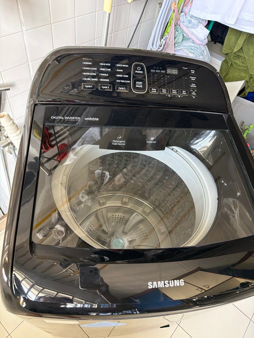 12kg Samsung Top Load Washing Machine, TV & Home Appliances, Washing ...