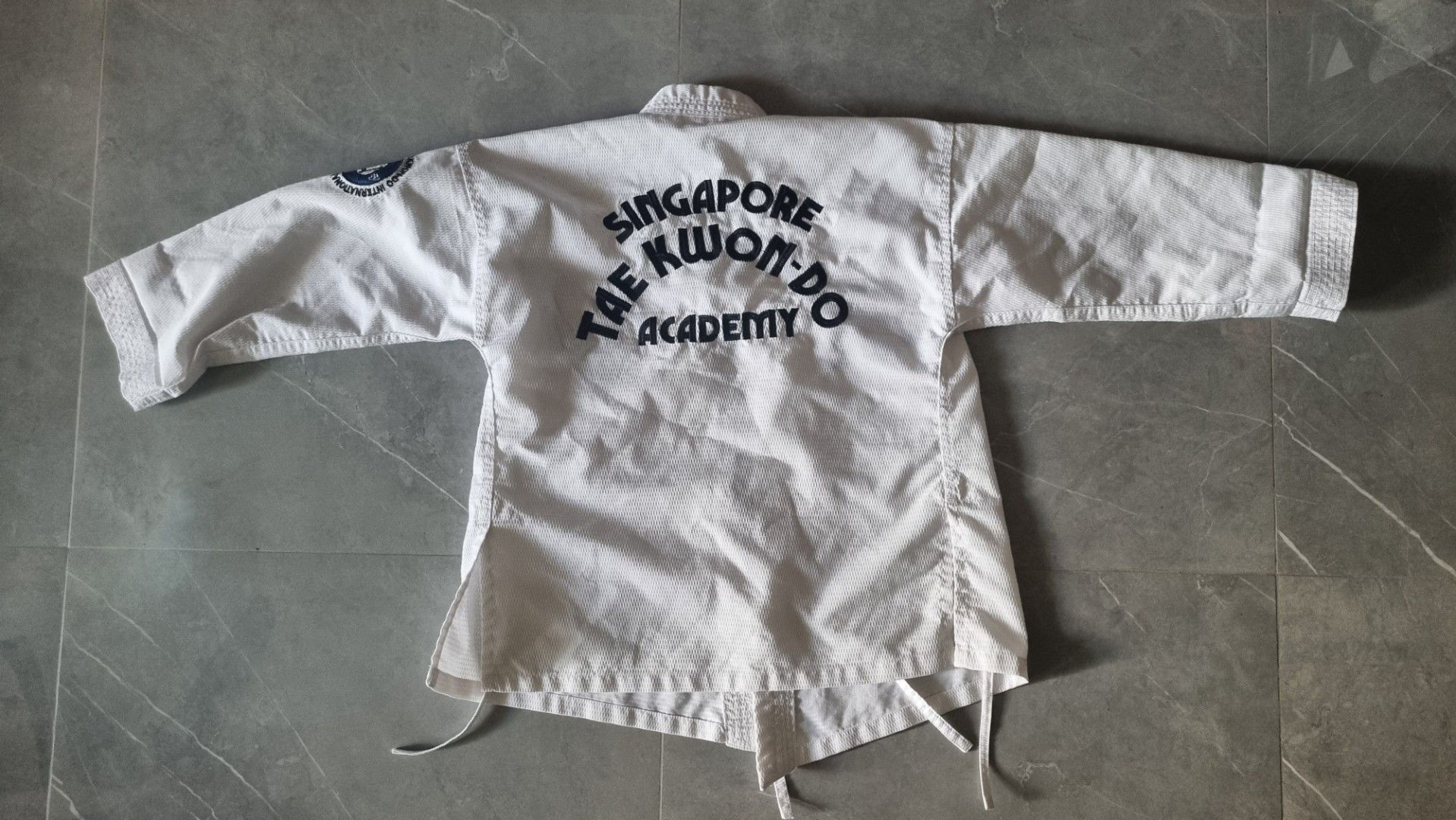 $15/set - Singapore Tae Kwon-Do Academy Uniform - Kids Size: 140, Men's ...