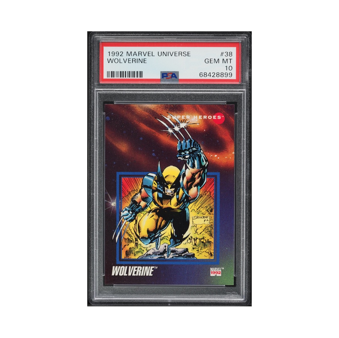 1992 Marvel Universe Wolverine #38 PSA 10 GEM MINT - Ships From USA ...