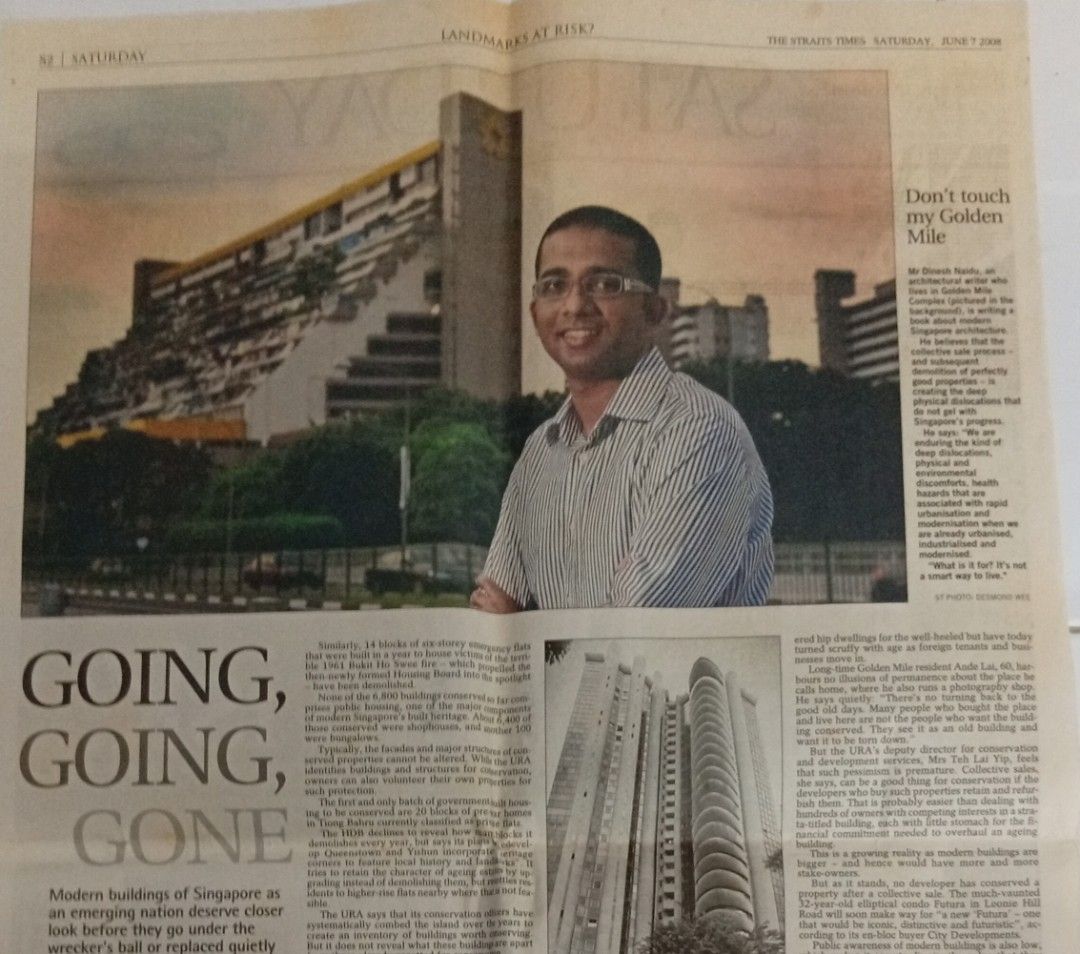 2008 The Straits Times Articles On Landmarks At Risk, Hobbies & Toys ...