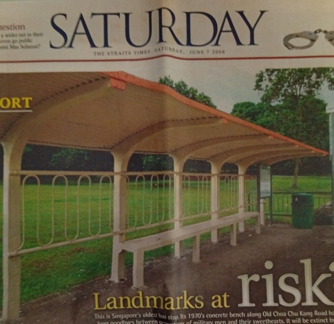 2008 The Straits Times Articles On Landmarks At Risk, Hobbies & Toys ...