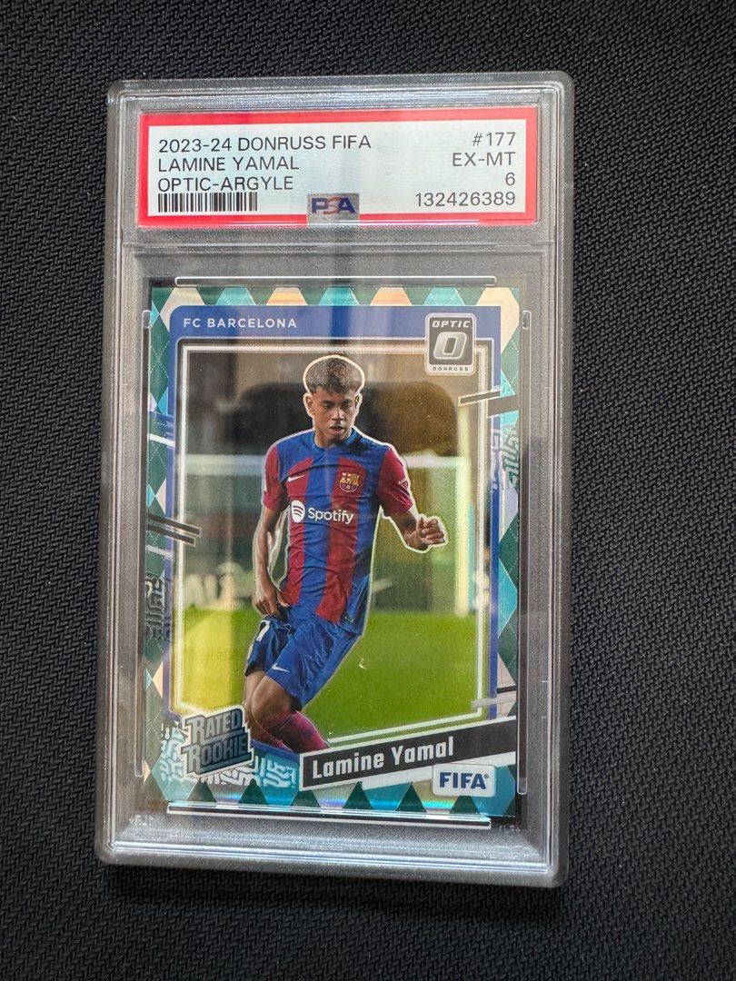2023 Panini Soccer Card Donruss FIFA Lamine Yamal FC Barcelona #177 ...