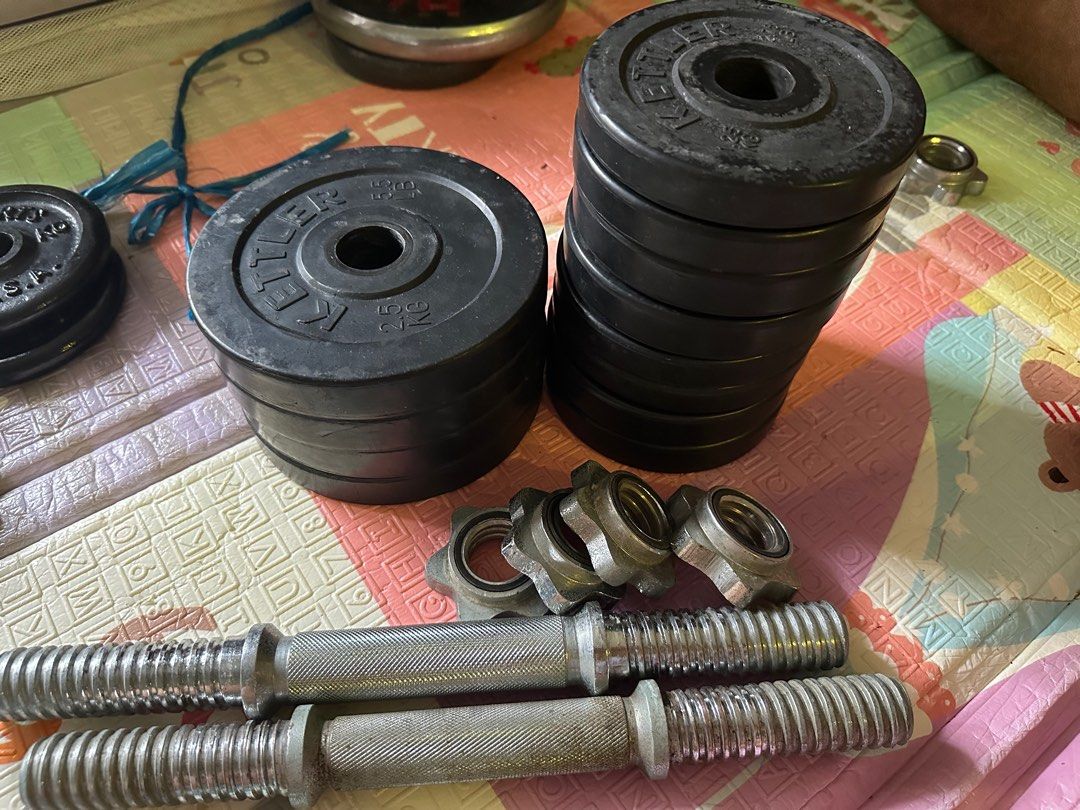 25kg Adjustable Dumbbells - Home Gym Equipment, Sports Equipment ...