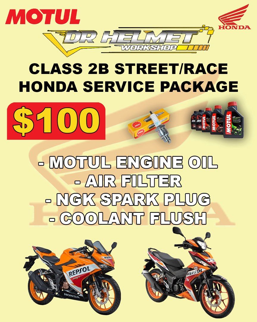 2B Street/Race Service Package (Honda) Service Package CBR150R /RS150 ...