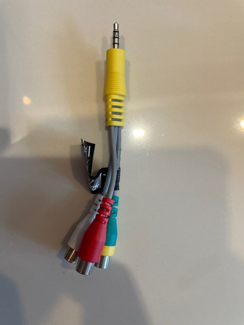 3.5mm to RCA AV Cable, Computers & Tech, Parts & Accessories, Cables ...