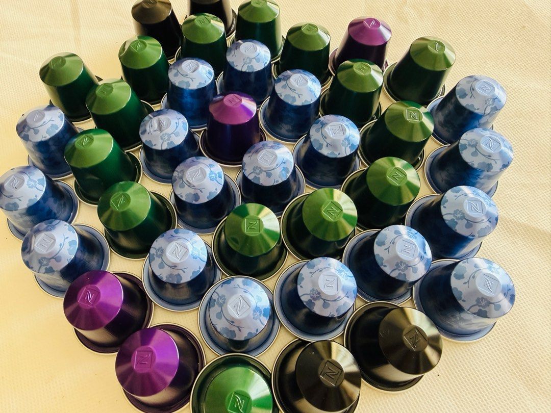 40 x Nespresso Assorted Coffee Capsules - Various Flavors, Food ...