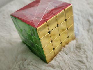 Metellic Rubik's Cube, Hobbies & Toys, Toys & Games on Carousell
