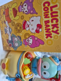 711 sanrio coin bank - hello kitty design, Hobbies & Toys, Toys & Games ...