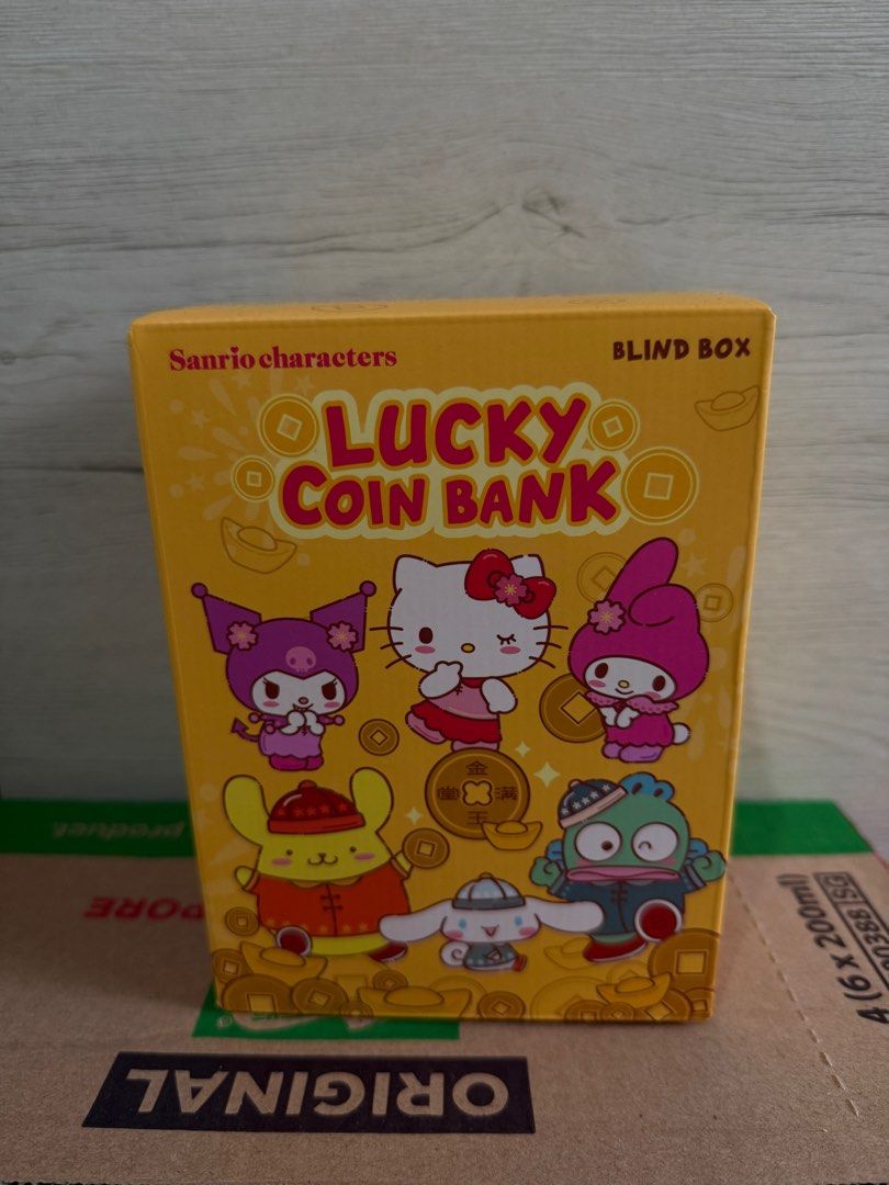 7 11 Sanrio Lucky Coin Bank Blind Box - Hangyodon, Hobbies & Toys, Toys ...