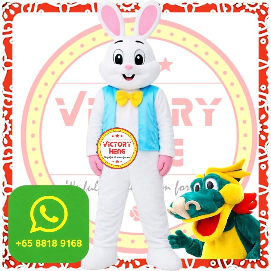 🐇 Easter Bunny Rabbit Mascot, Hobbies & Toys, Occasions & Party ...