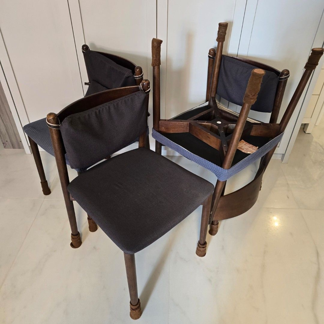 🚚 MOVING OUT SALE | Bruno Dining Side Chairs (Set of 4) 🚚, Furniture ...