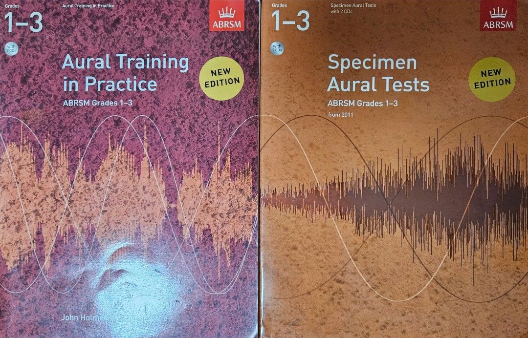 ABRSM Aural Training & Specimen Aural Tests Grades 1-3, Hobbies & Toys ...