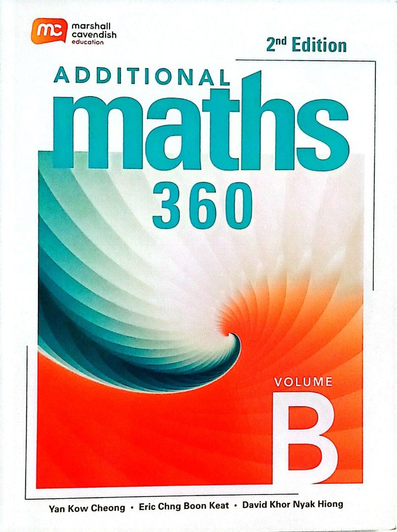 Additional Maths 360 Volume A & B 2nd Edition, Hobbies & Toys, Books ...