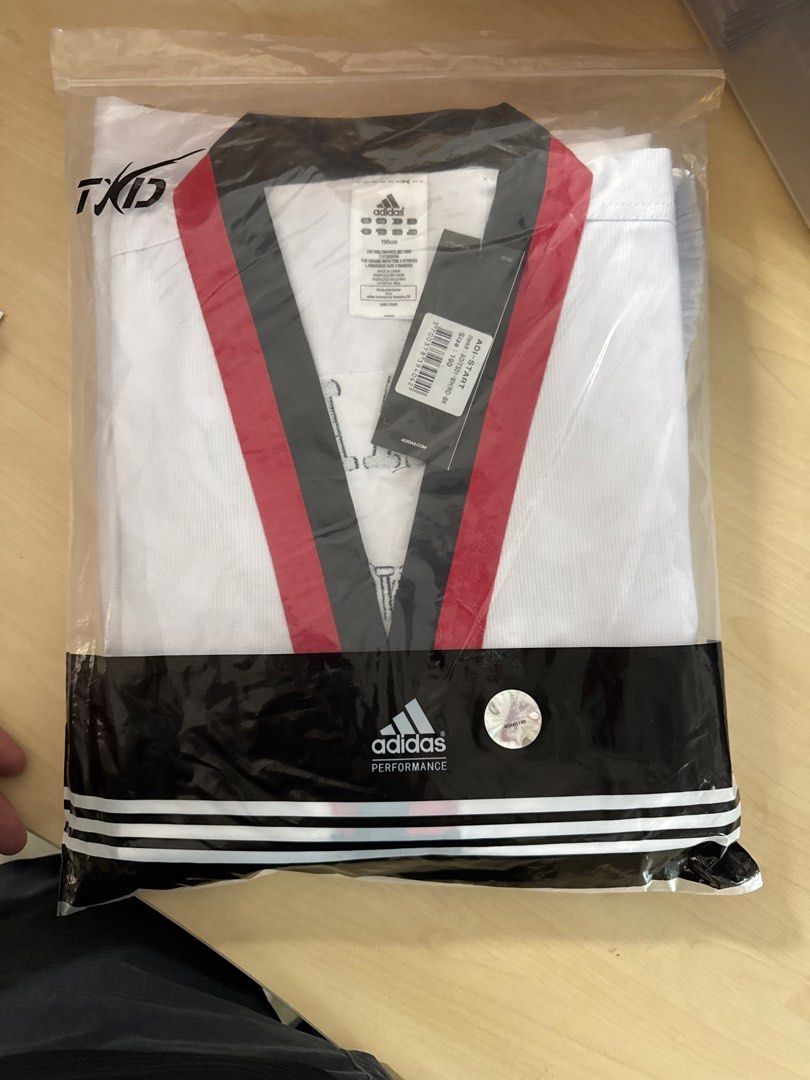 Adidas Taekwondo Uniform - Poom Neck, Sports Equipment, Other Sports Equipment and Supplies on ...
