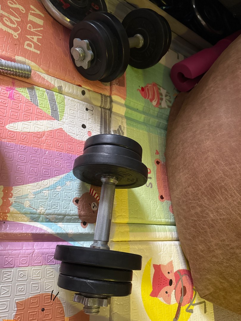 25kg Adjustable Dumbbells - Home Gym Equipment, Sports Equipment ...