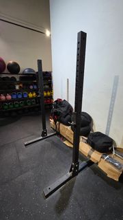 Adjustable Squat Rack, Sports Equipment, Exercise & Fitness, Weights ...