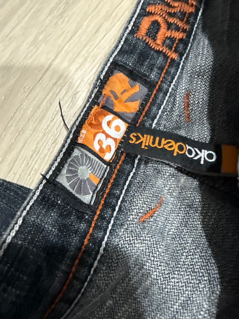 Akademiks rare print y2k baggy 20s, Men's Fashion, Bottoms, Jeans on ...