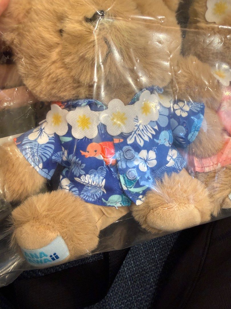 ANA all Nippon airways inflight Limited Hawaii bear, Hobbies & Toys ...