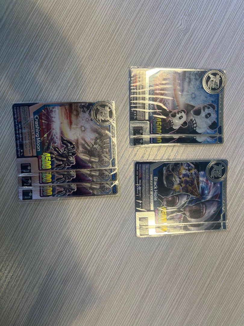 Animal Kaiser Plus Silver Cards, Hobbies & Toys, Toys & Games on Carousell