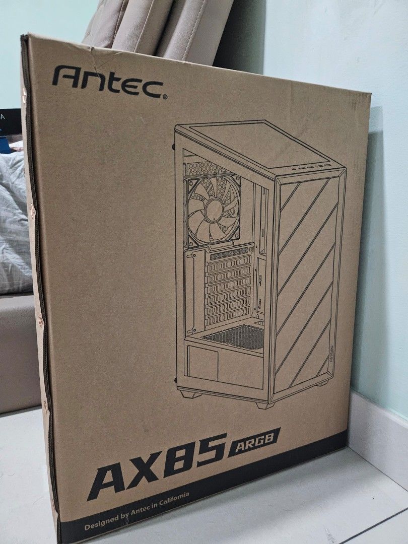 Antec AX85 ARGB Mid-Tower Case, Computers & Tech, Parts & Accessories ...