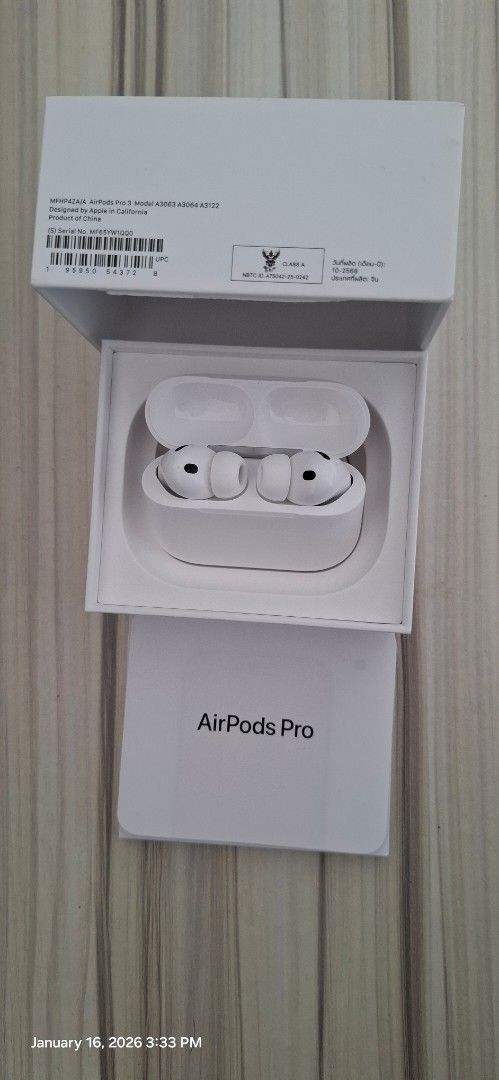 Apple AirPods Pro 3 - Brand New with Receipt, Audio, Earphones on Carousell